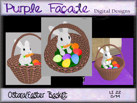 Second Life Marketplace - ~{PF}~ Ostara/Easter Basket